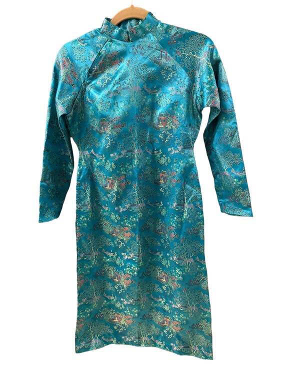 vintage traditional chinese silk - Gem