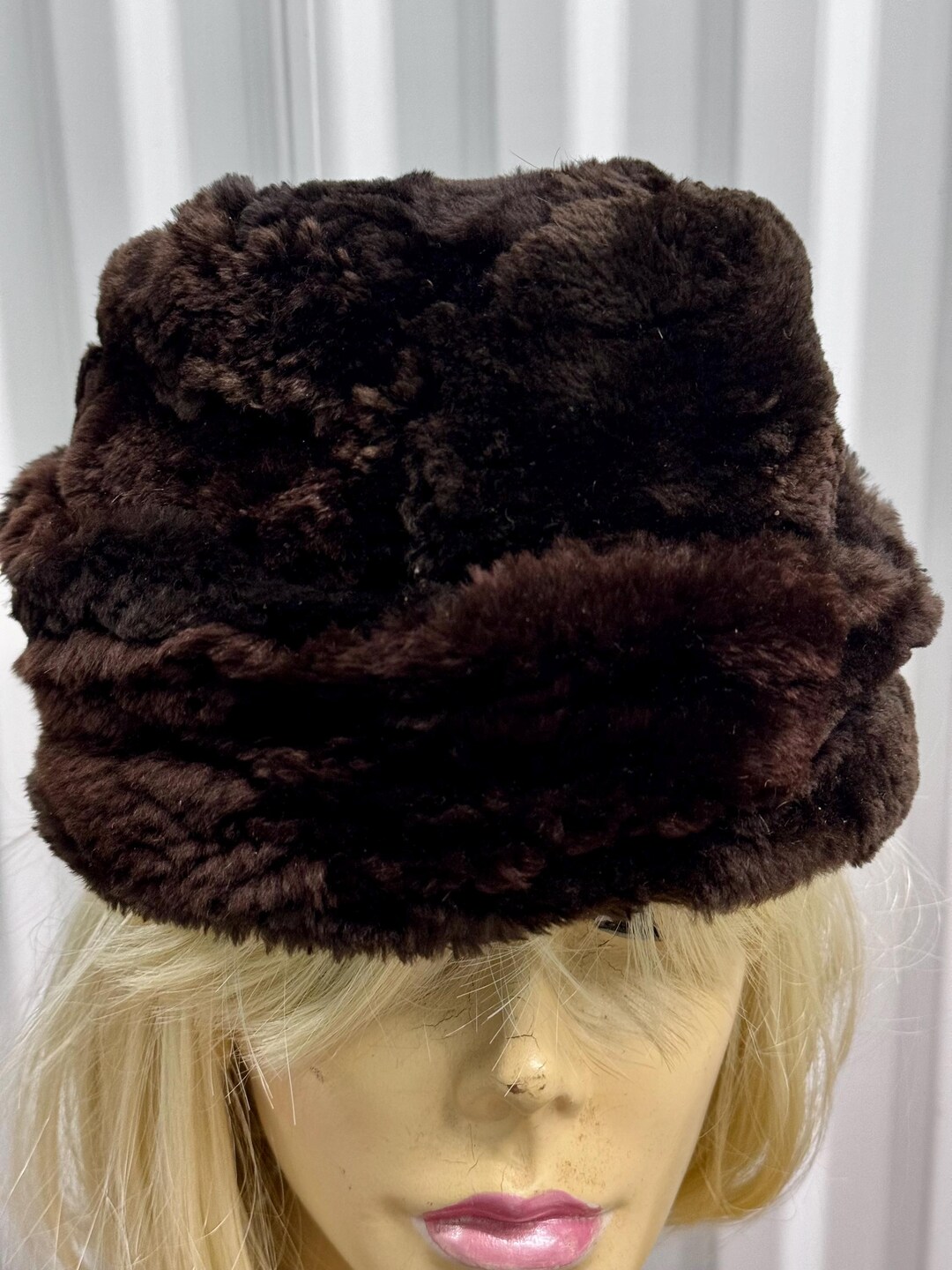 Vintage Brooks Brothers Beaver Fur Hat W/ Ear Flaps Medium - Etsy