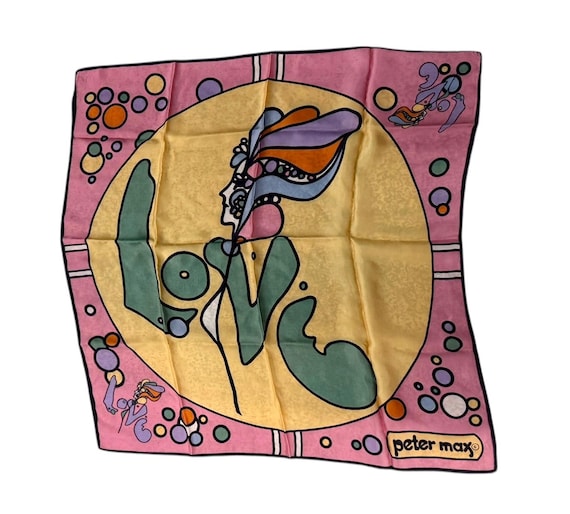 Peter Max Love Scarf