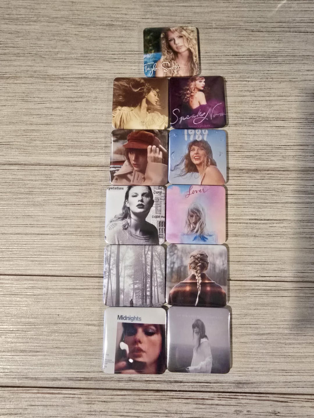 Taylor Swift Magnets Taylor Swift Albums (set of 6+) - Etsy