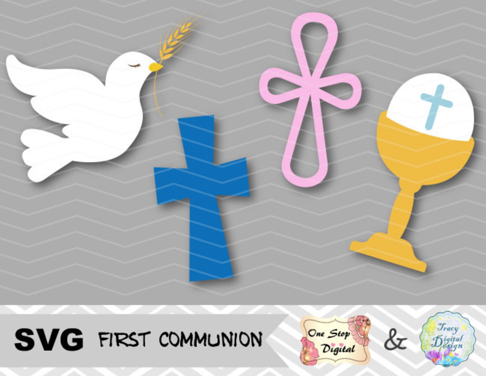Svg File First Communion Cricut Design First Communion SVG | Etsy