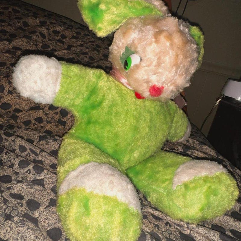 Green Bunny Rabbit - Etsy