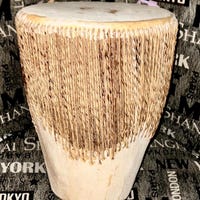 27INCH X 14INCH Original Working African Drum Kamba Tribe Kenya Brown ...