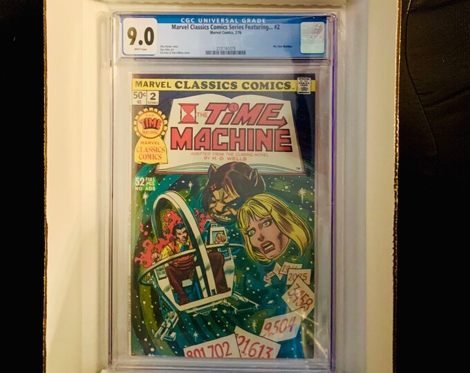The Time Machine 1976 Collectible Comic Book - HG Wells Adaptation ...