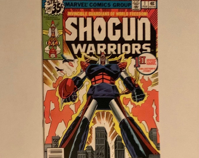 Shogun Warriors 1 Comic Book. Feb. 1979. 1st Marvel Comics Appearance ...