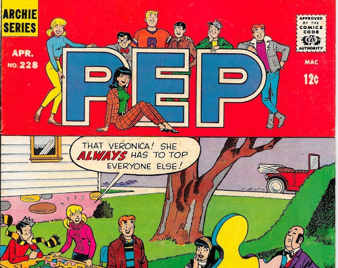 Archie's Girls Betty and Veronica Comic Book 162 Vintage 0.12 Cent Book ...