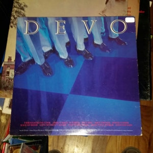 Devo 1981 Vintage Vinyl - New Traditionalists - Like New. Original Sleeve With Mail Order Devo ...