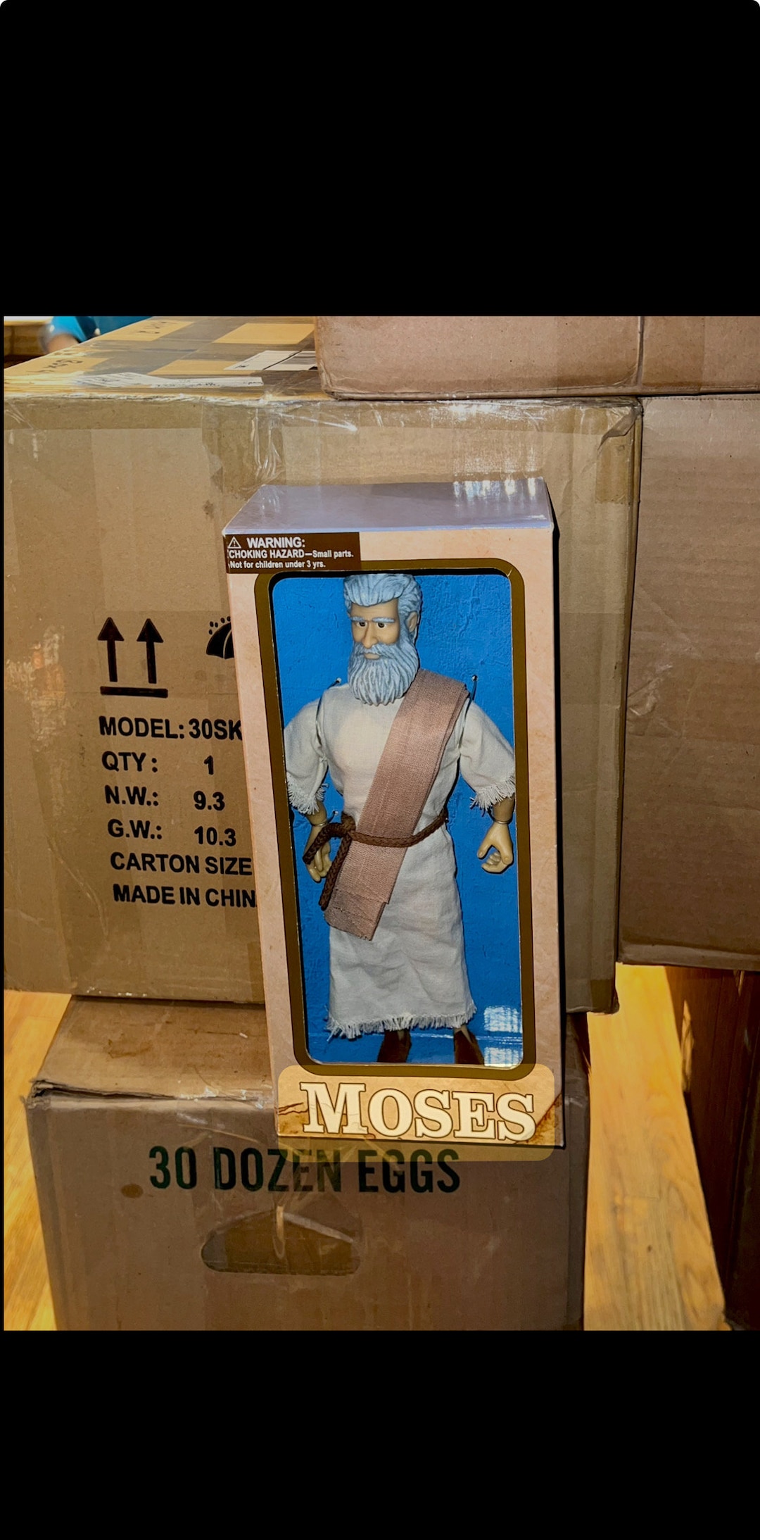 Moses Action Figure! Vintage Biblical Moses That Received the 10 ...