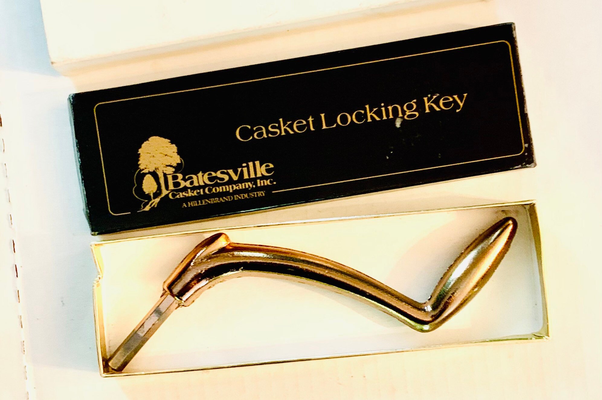 Casket Key. Batesville Coffin sealing crank mechanism key to | Etsy