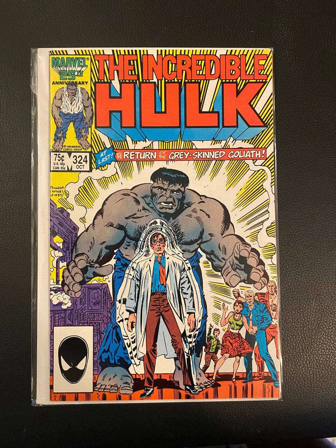 Incredible Hulk #324 Return of Grey-skinned Hulk 1st Appearance of Grey ...