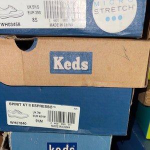Vintage Keds Shoes Spirit XT II Expresso Size 7, 9, 9.5 New in Box Old ...