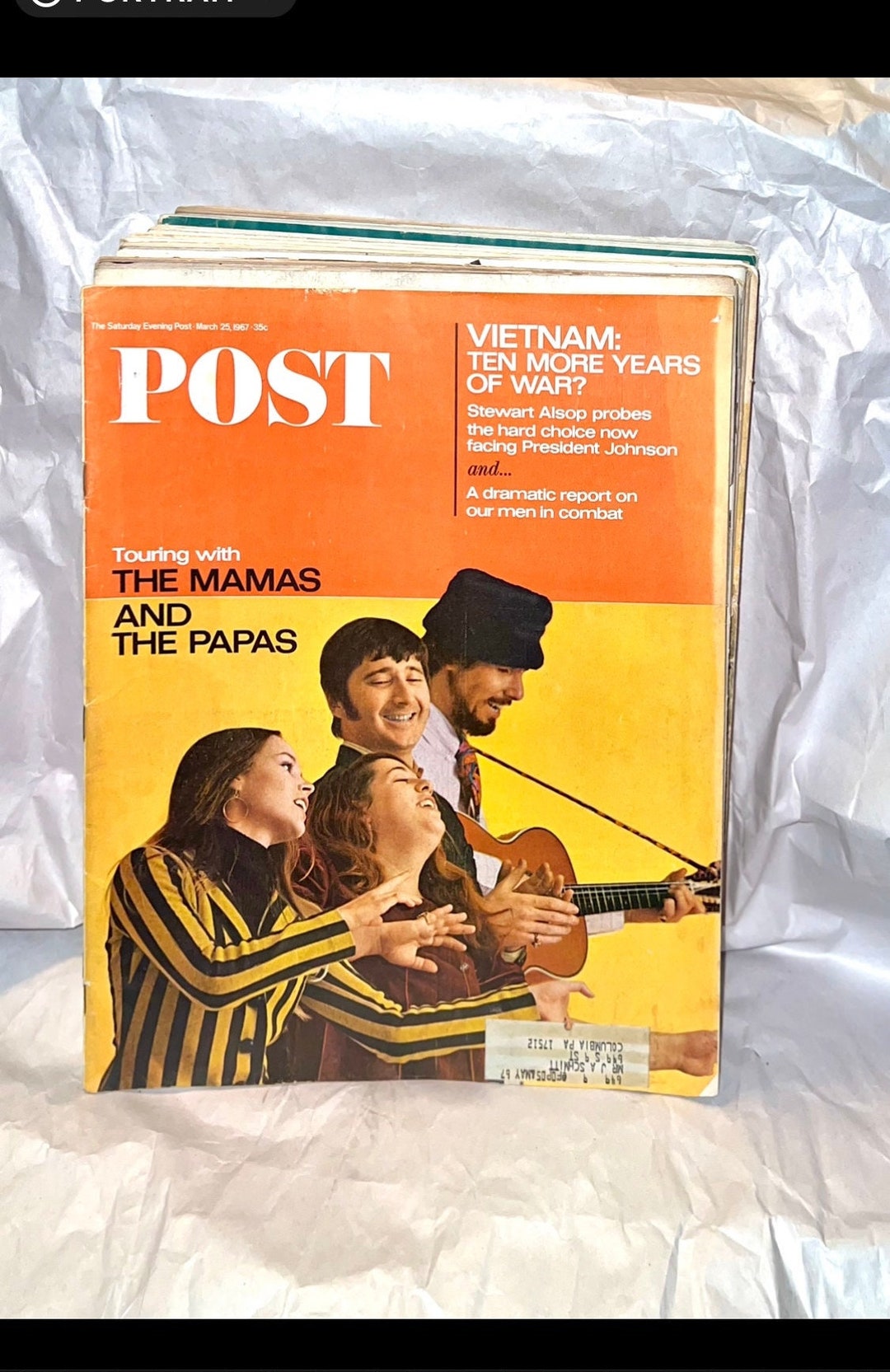 The Post Magazine Touring With the Mamas and the Papas, Vietnam the ...