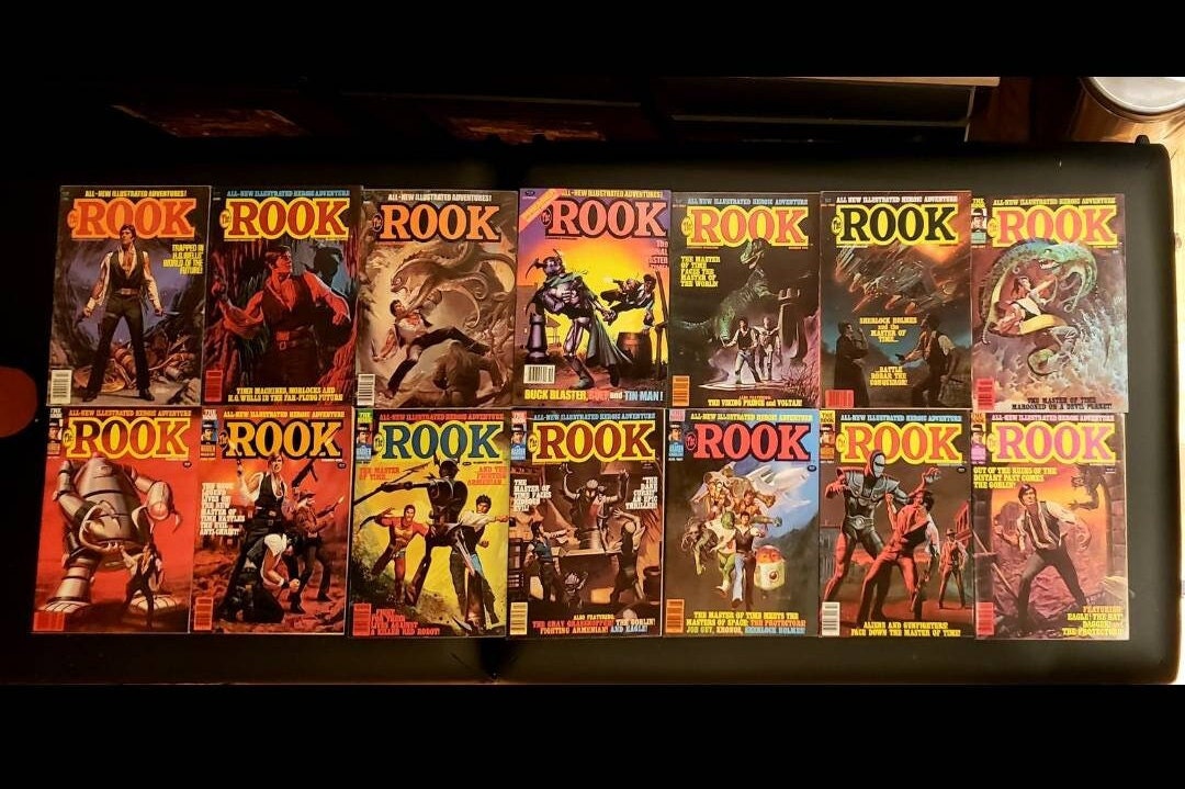 Rook Comic Magazine 1979-1982 Issue 1 Through 14 Warren | Etsy