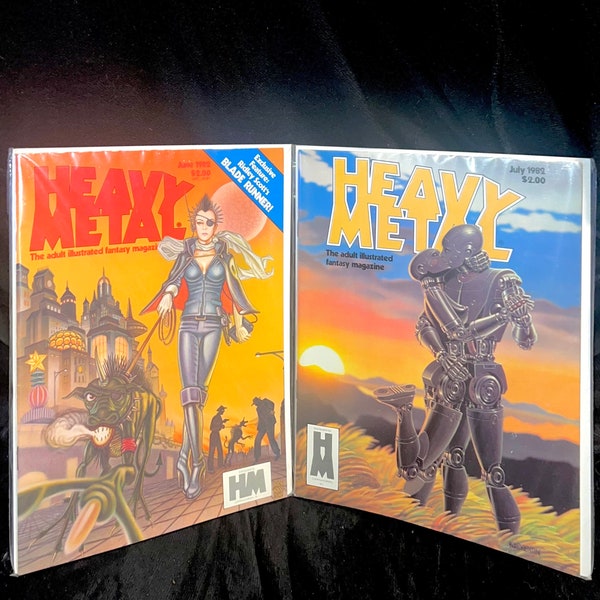 Vintage Heavy Metal - Etsy