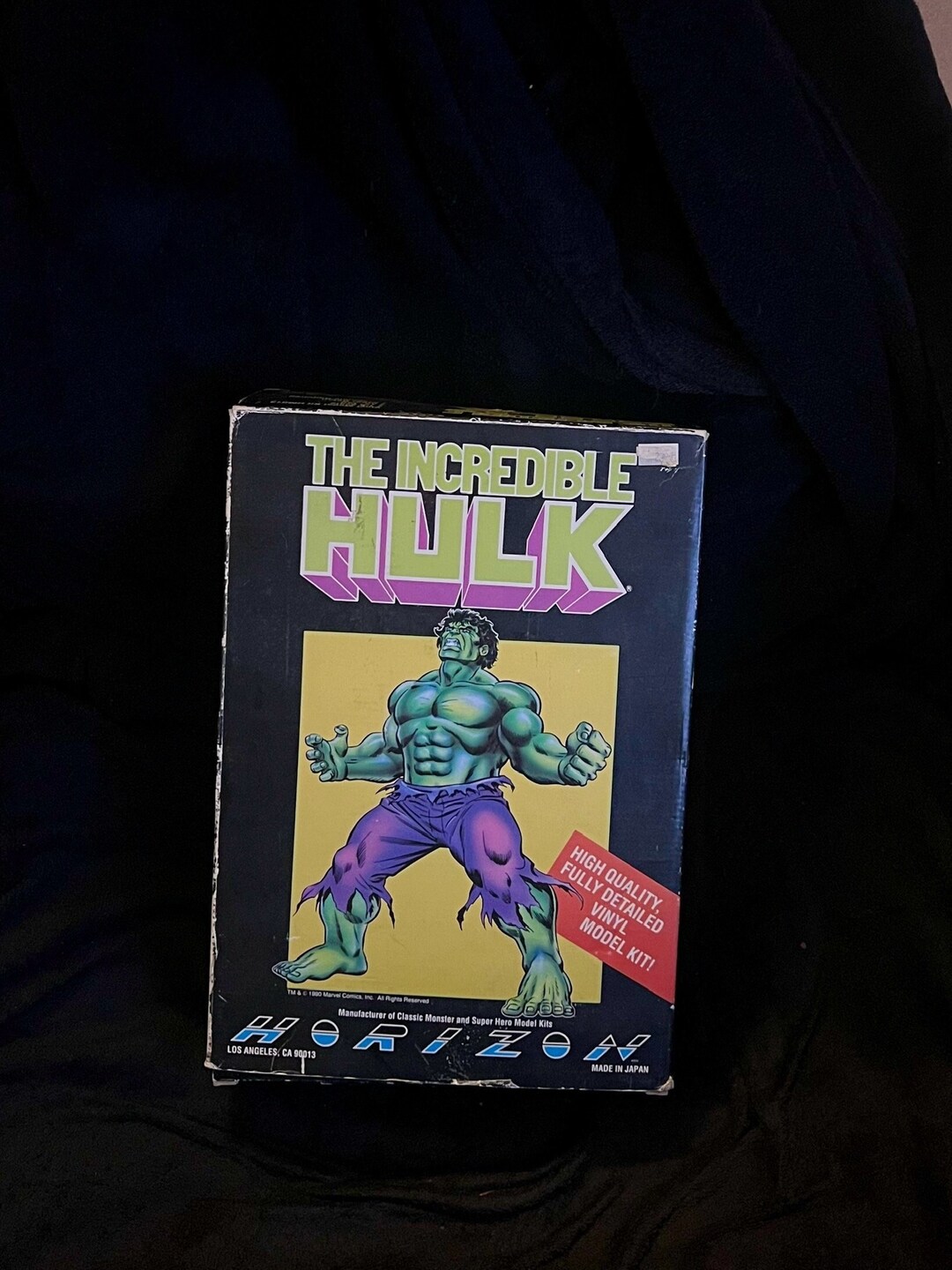 The Incredible Hulk Horizon Model Kit. Vintage 1990 Marvel Hulk 13 Inch ...