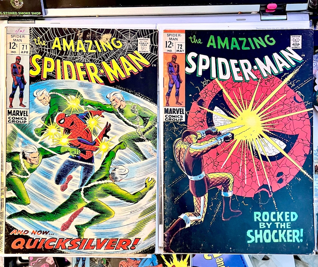 Amazing Spider-man #71 Amazing Spider-man #72 (1963 1st Series) 0.12 ...