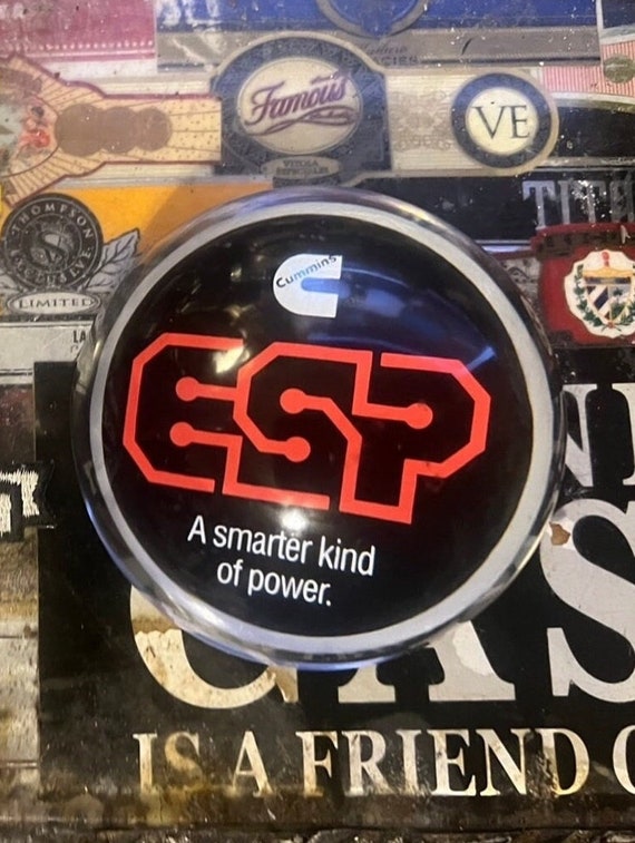 Vintage Cummins Diesel Rare Uniform Patch, ESP Paperw… - Gem