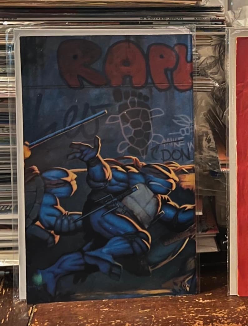 Tmnt 1 V2 Teenage Mutant Ninja Turtles Oct 1993 Jim Lawson - Etsy