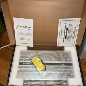 Eclipse Fujitsu Ten Amplifier 3650 5/4 Channel Rare Old School Amp Hi ...