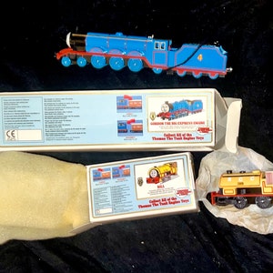 Thomas the Train Shining Time Station Gold Rail Series Bill and Gordon ...
