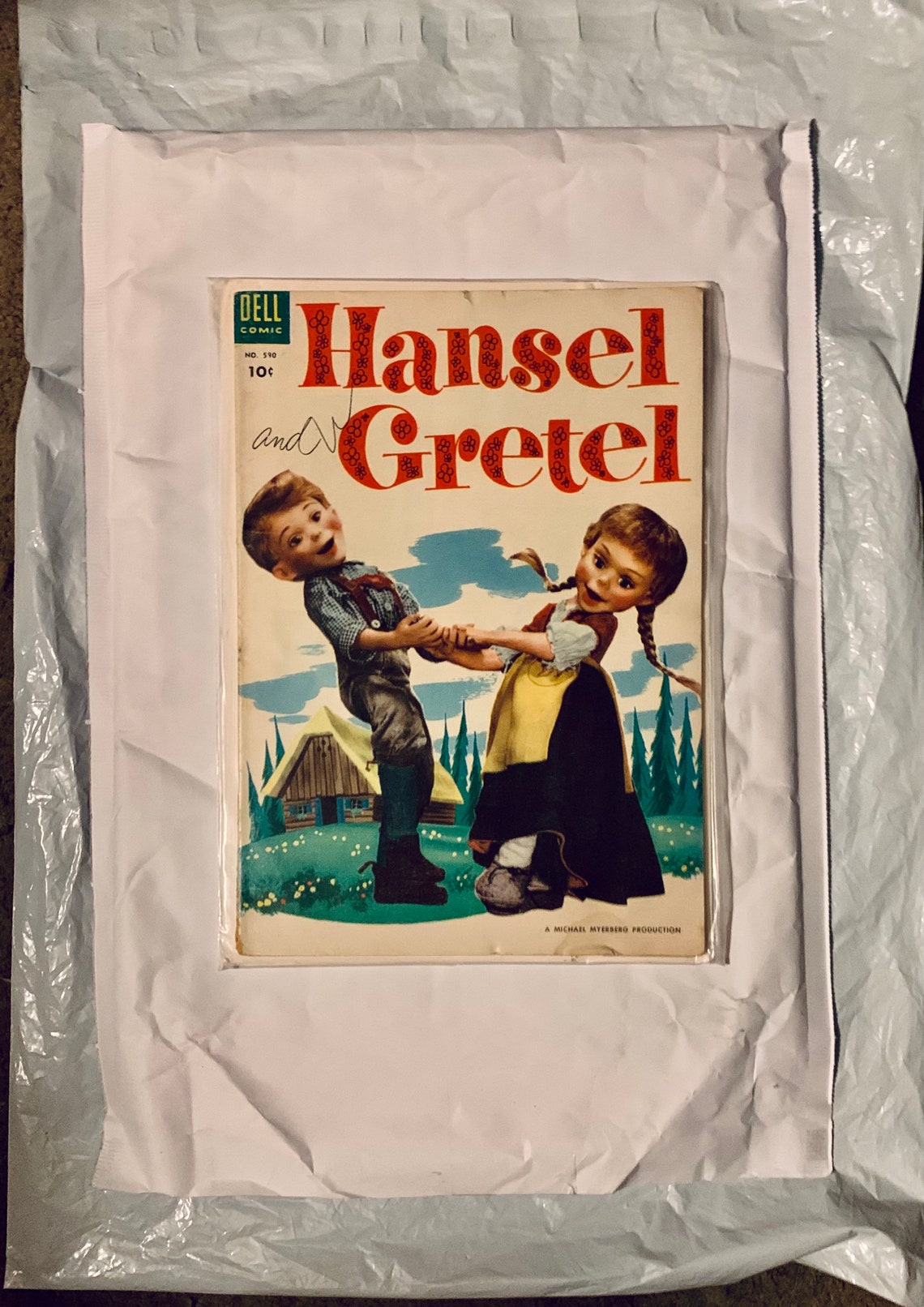 Hansel and Gretel Comic Book 1954 Four Color Comics 590 | Etsy