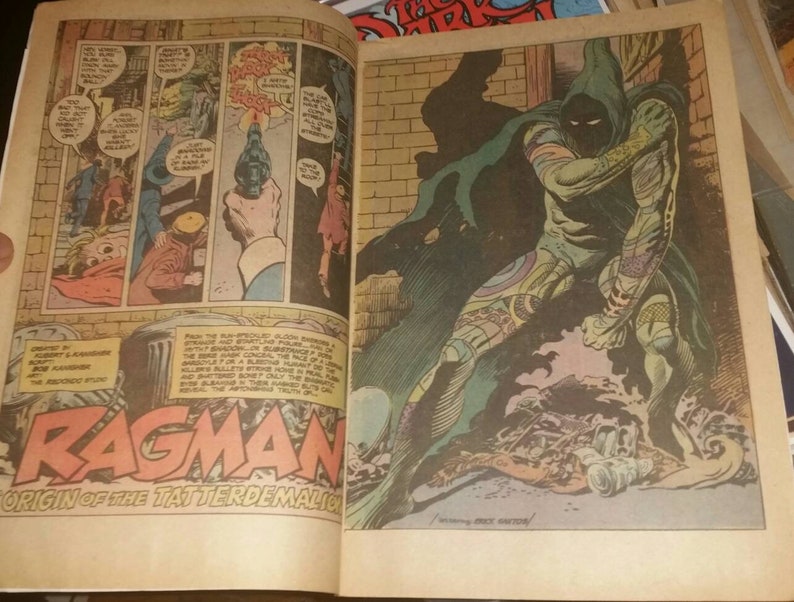 Ragman 1 DC Comics First Edition 1976 0.30 September - Etsy