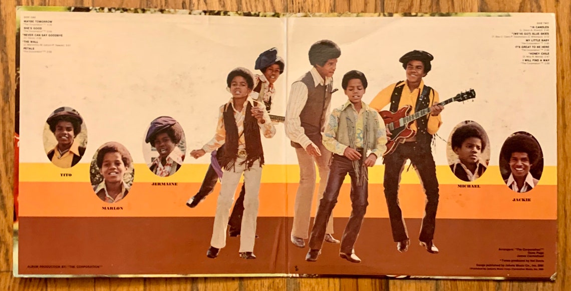 The Jackson 5 Maybe Tomorrow Vinyl Album w/ young Michael | Etsy