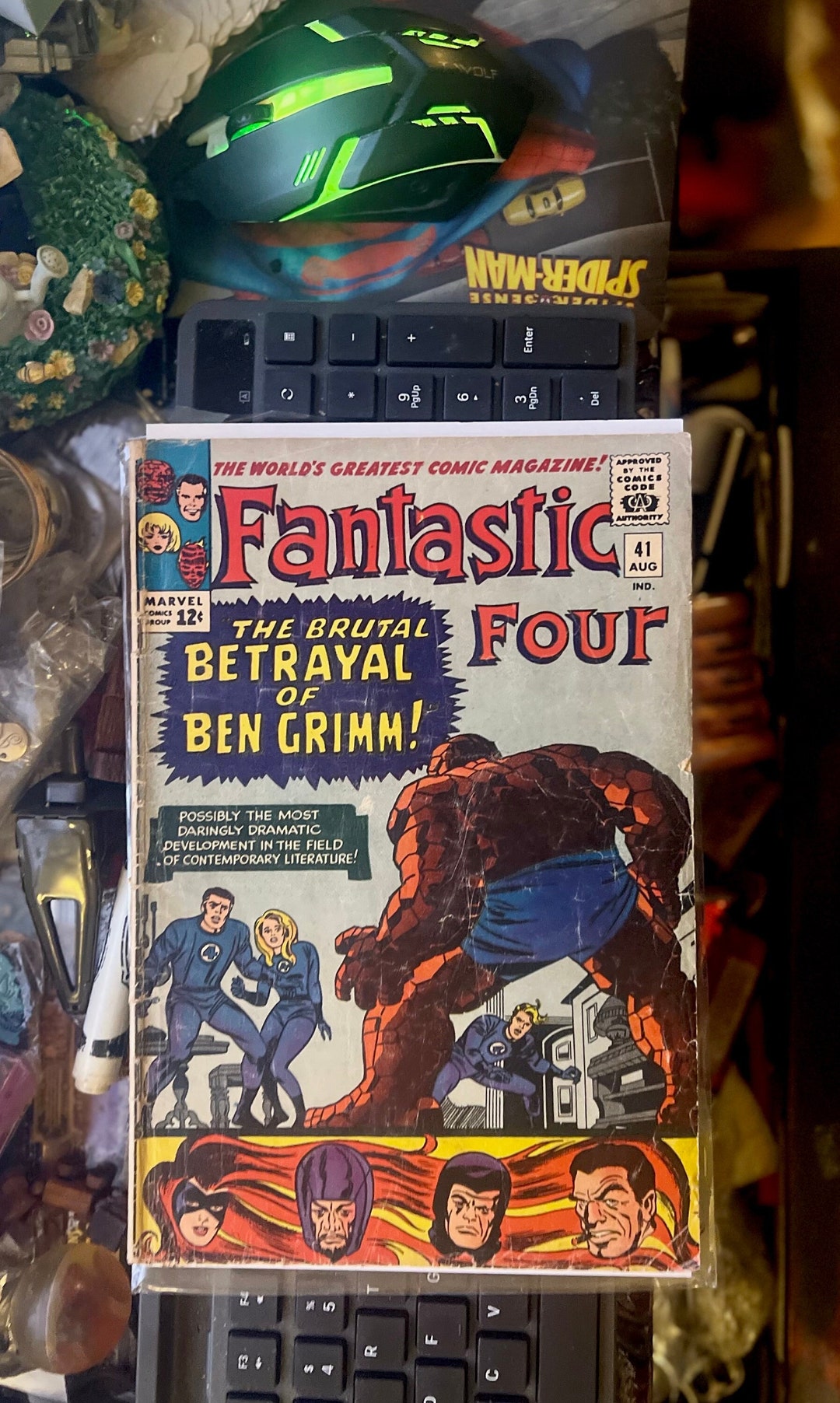 Fantastic Four #41 Aug 1965 Vintage Stan Lee Jack Kirby Marvel! the ...