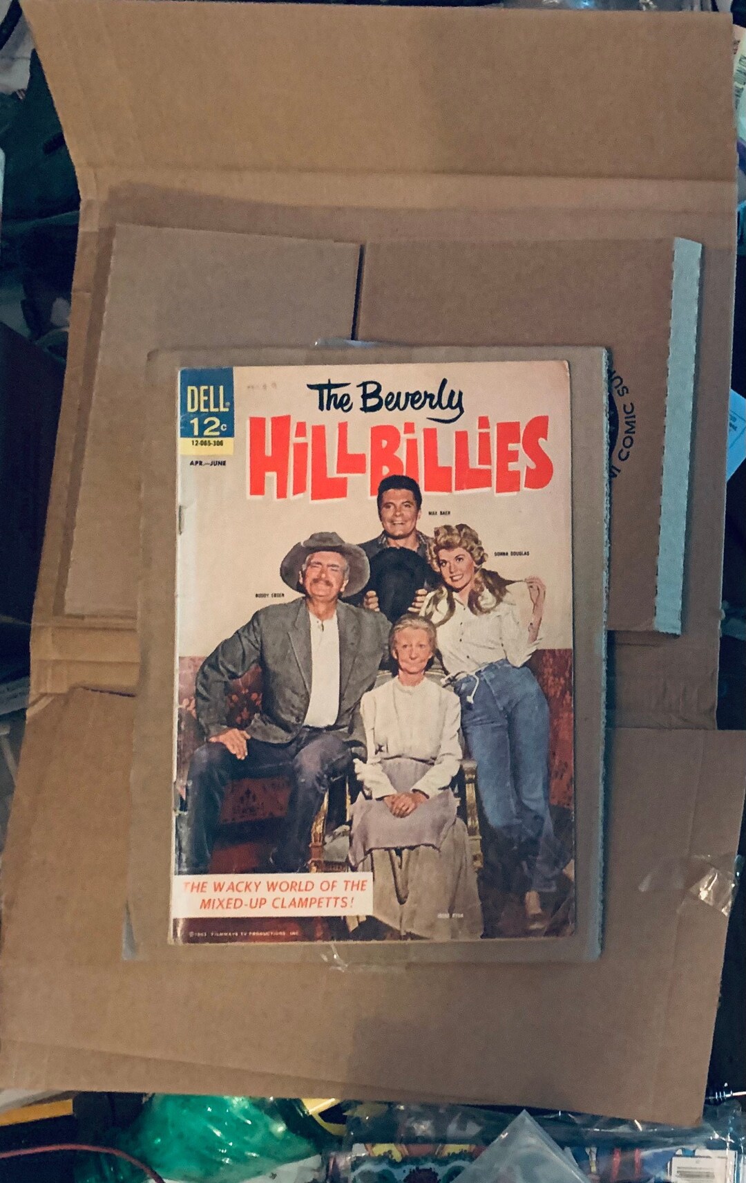 Beverly Hillbillies 1 Comic Book. 1st Appearance Dec. 1964 by Dell. Jed ...