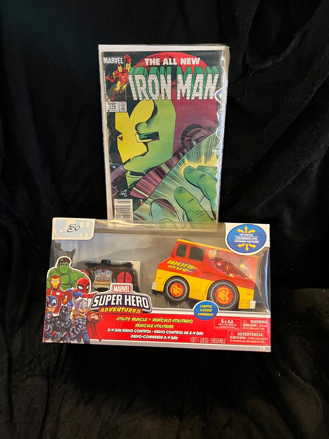 Iron Man 179 RC Iron Man Utility Vehicle 2.4 GHZ Lighted Full Function ...