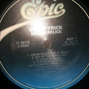 Cheap Trick Dream Police. Classic 1979 Album. - Etsy
