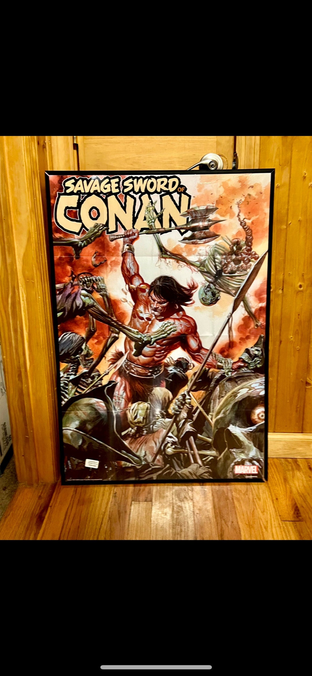 Conan Poster Rare Comic Shop Exclusive Savage Sword of Conan. Never ...