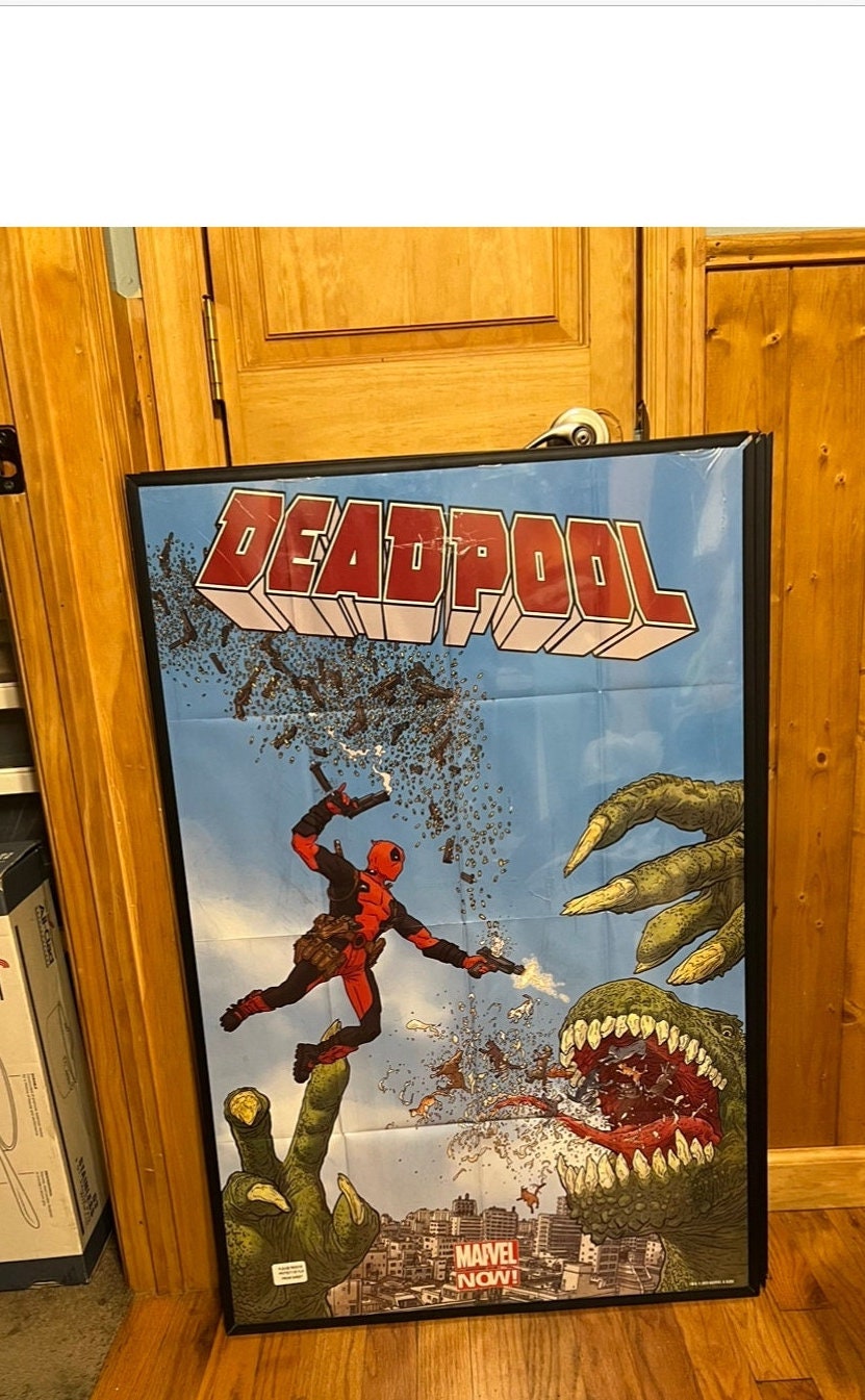 Deadpool Poster Rare Comic Shop Exclusive Never Released for Sale ...