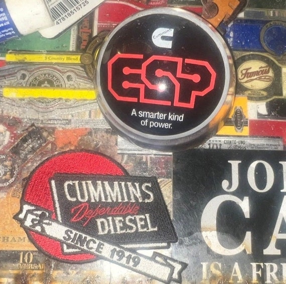 Vintage Cummins Diesel Rare Uniform Patch, ESP Paperw… - Gem