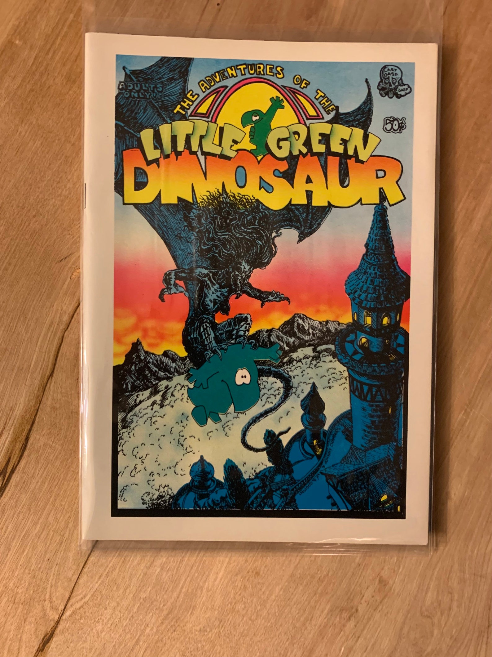 Little Green Dinosaur #1 Underground Comic Book. Excellent Unused ...
