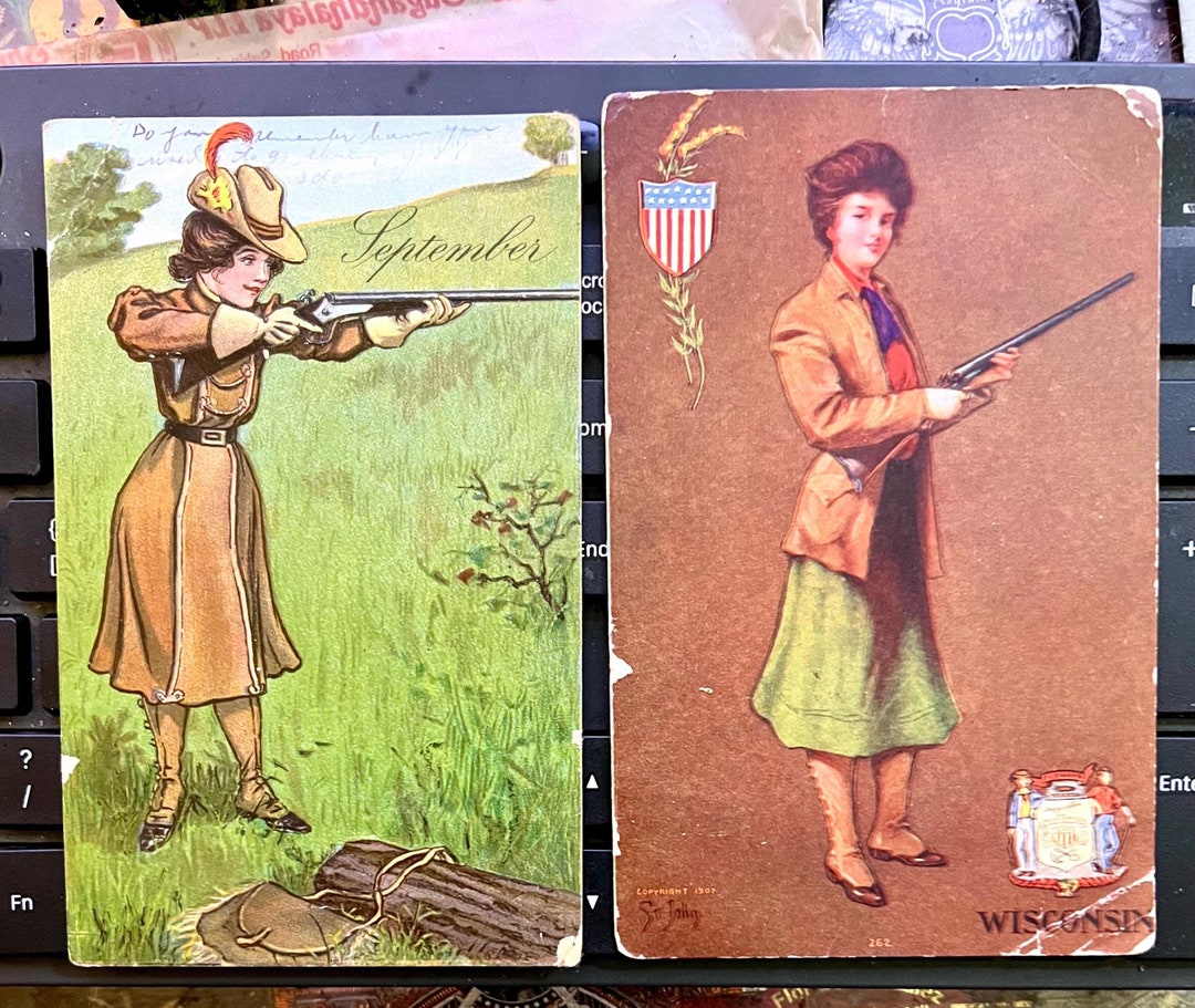 Girls With Guns. Wisconsin Women With Rifle September Woman Shooting ...
