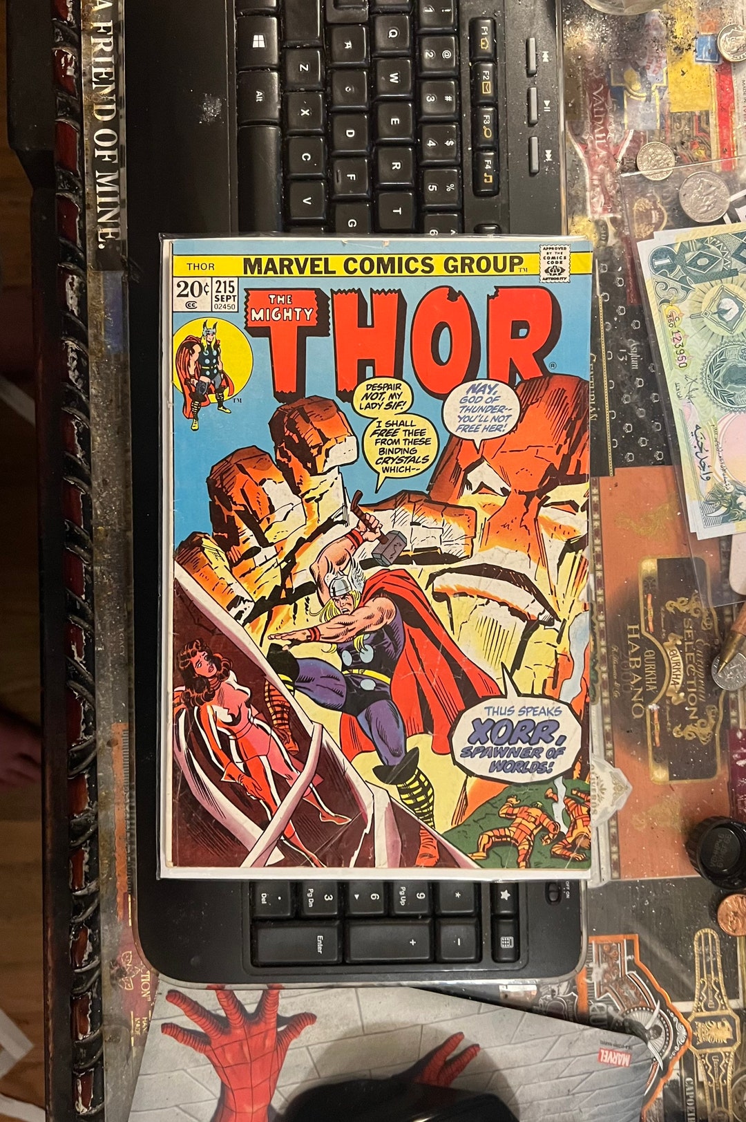 Thor #215 Origin of Xorr Odin Rages. Warriors Three an Asgardian War in Space! - Etsy