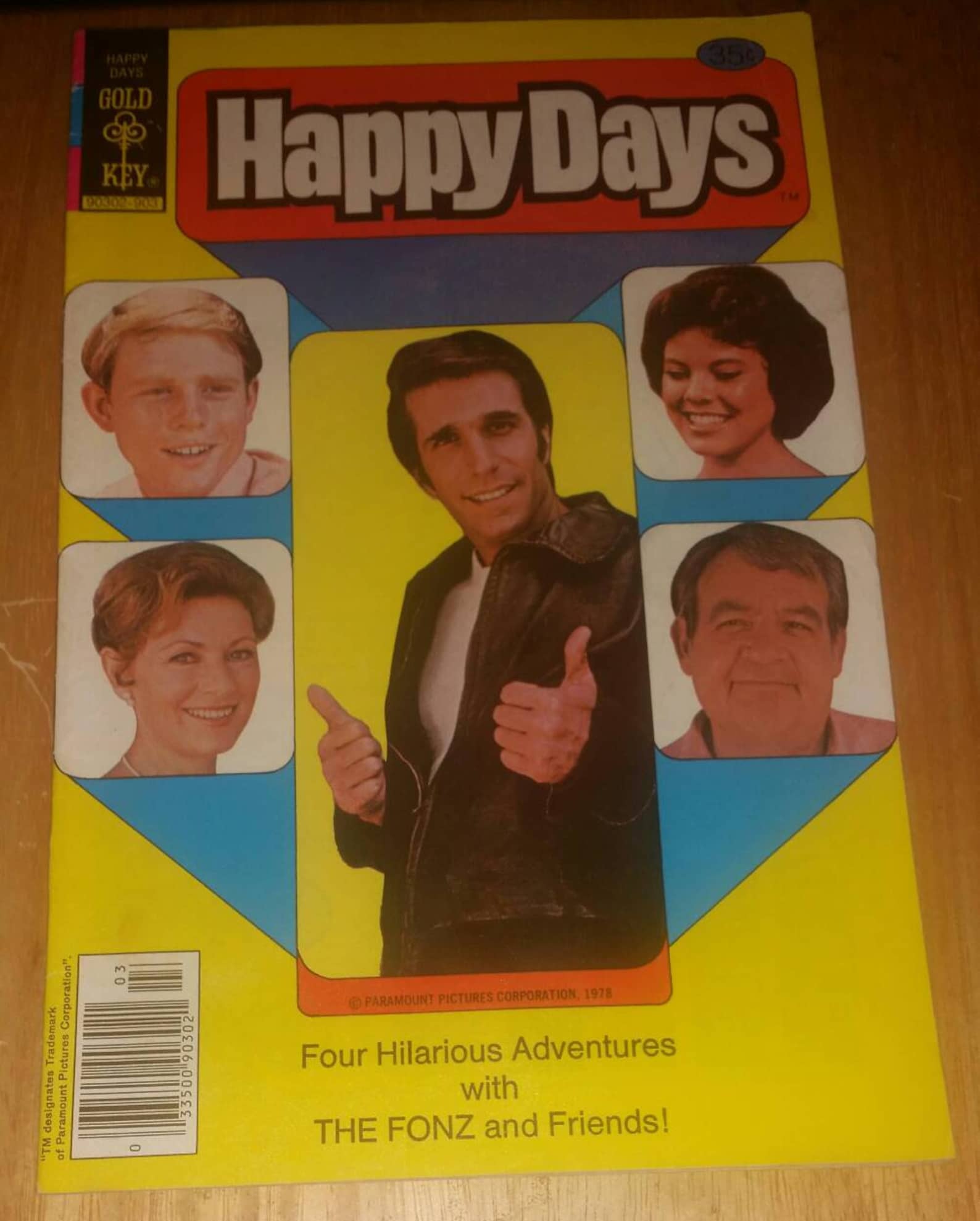 Happy Days 1 First Edition 1979 Comic Book No. 1 Vol. 1 - Etsy