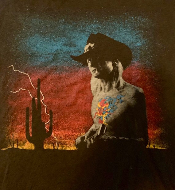 Johnny Winter 1988 Shirt & Ticket. In Great Shape! Ra… - Gem