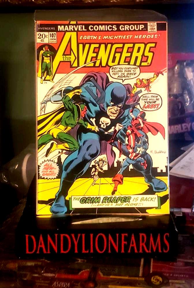 Avengers #107 Jan 1973 Master Plan of the Space Phantom 2 of 3. Steve ...