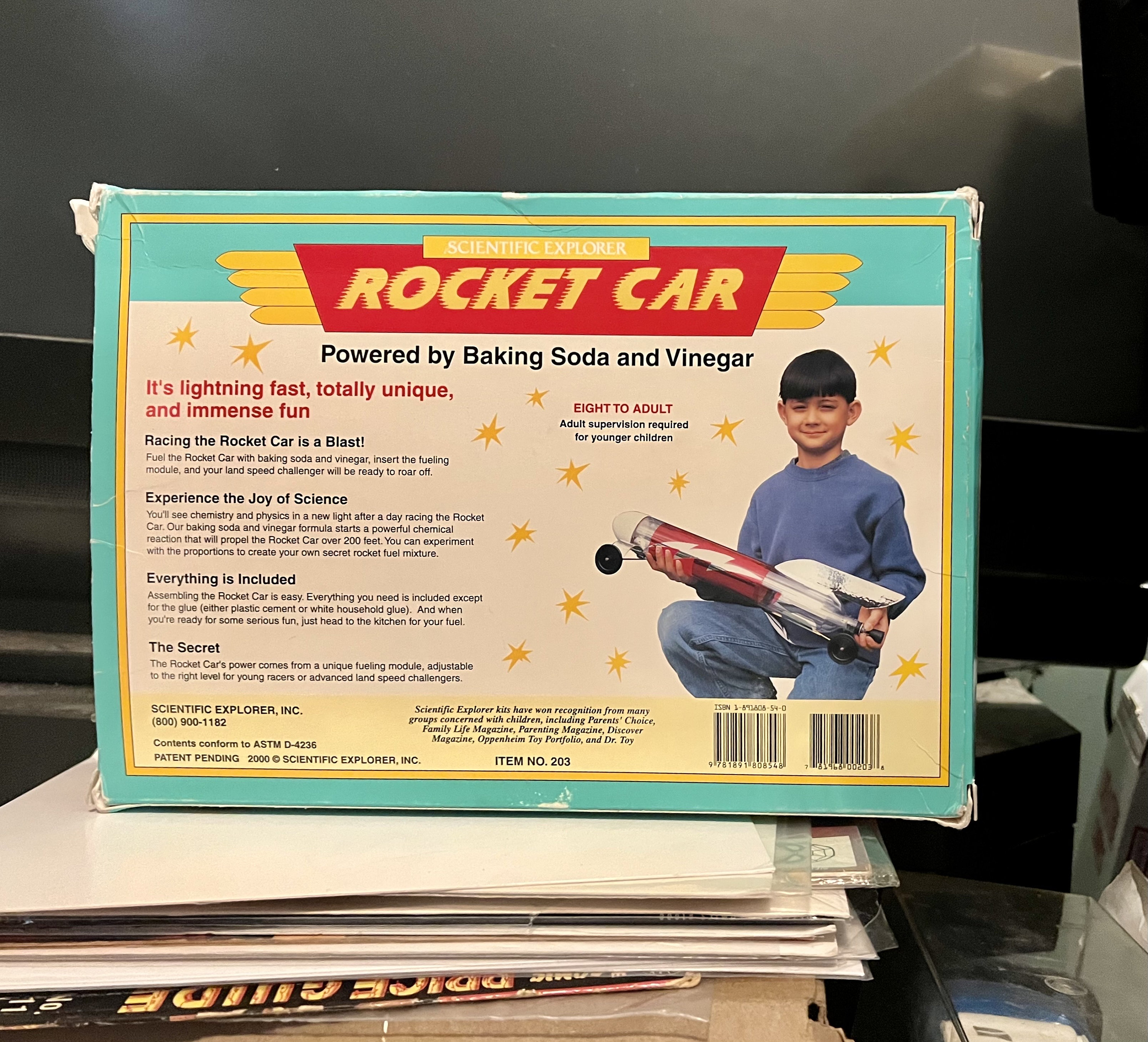 Baking Soda And Vinegar Rocket Car