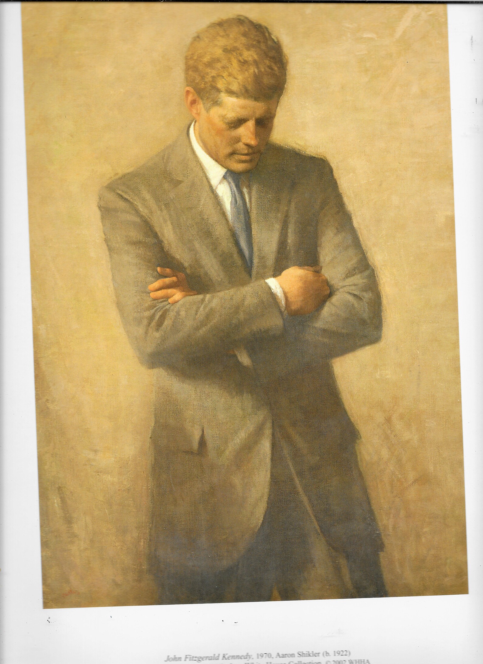 John F. Kennedy Historical White House Art Prints From John Fitzgerald ...