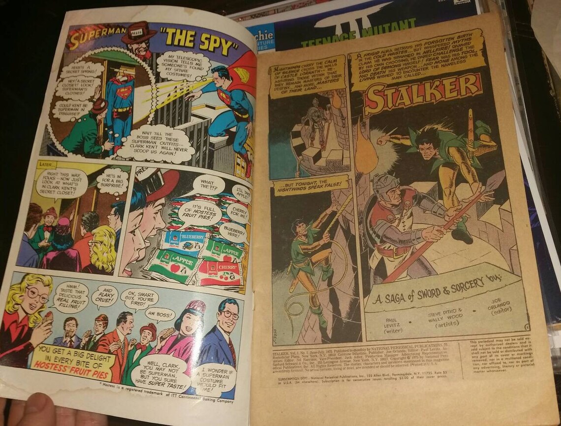 Stalker #1 1975 DC Comic Book. Beware the Man With the Stolen Soul - Etsy