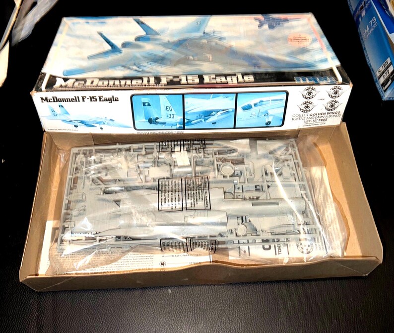 MPC Mcdonnell F 15 Eagle 1/72 Scale Vintage Model Aircraft. Complete ...