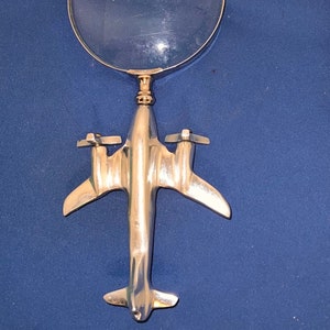 Airplane Magnifying Glass. Vintage & Rare Magnifying Glass With a ...