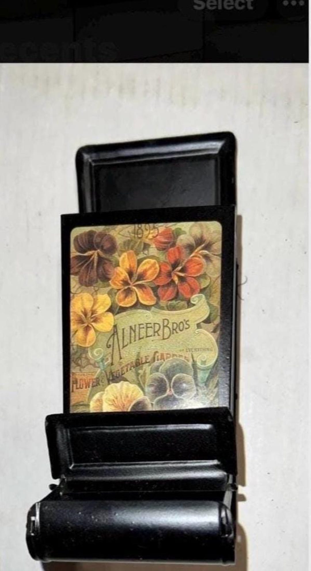 Matchbox Match Safe. Wall Mount Match Stick Dispenser for Fireplace ...