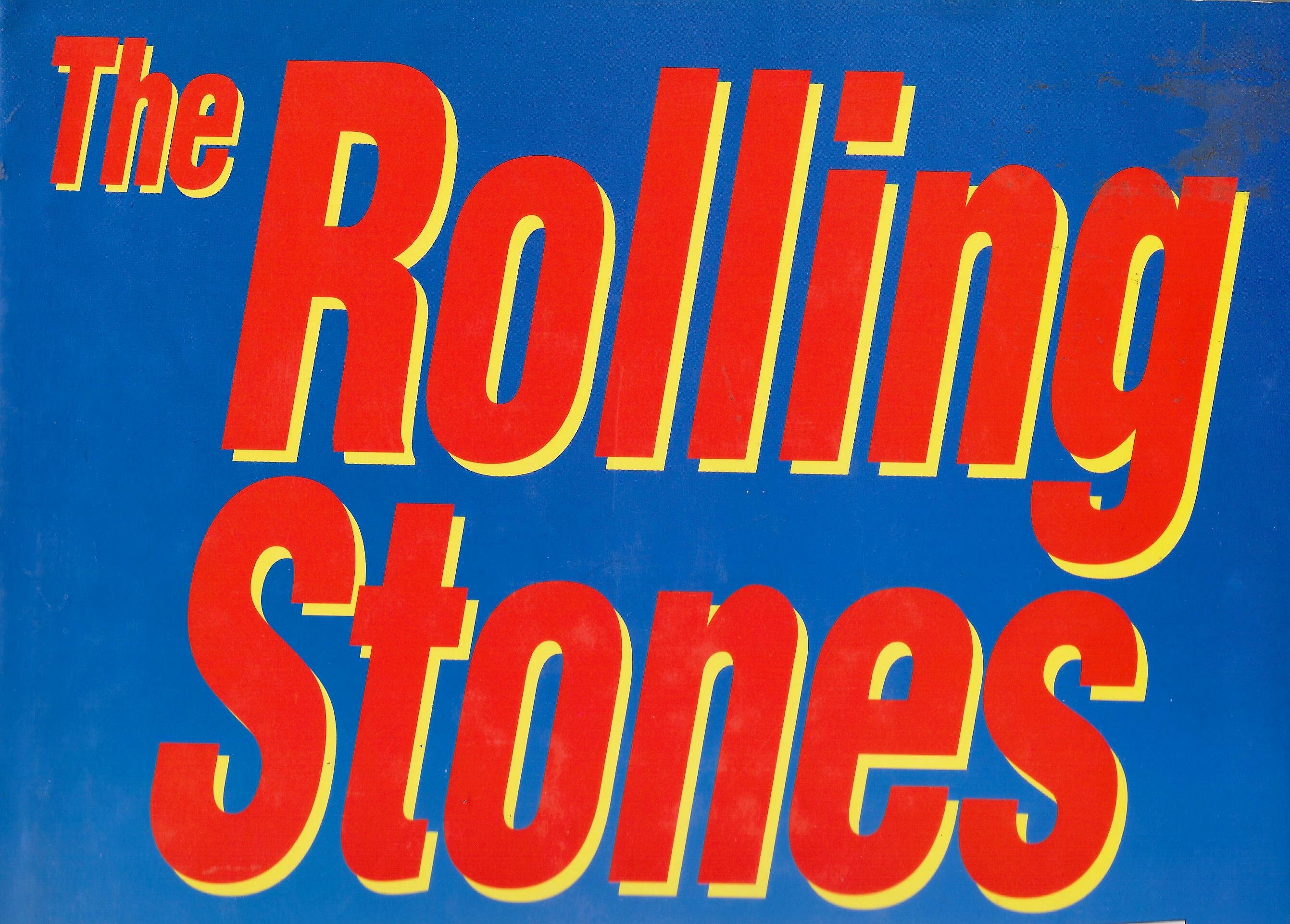 The Rolling Stones Book 1992 Hardcover With 37 Full Color - Etsy