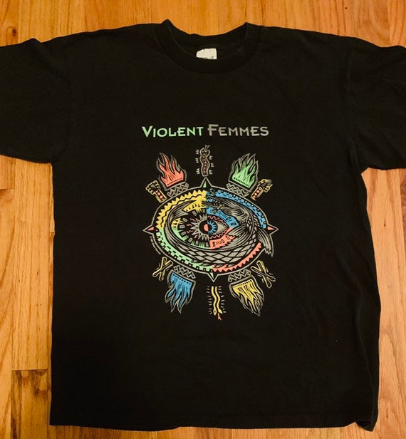 Rare Violent Femmes Concert - Tour Shirt! Great Shape! - Gem