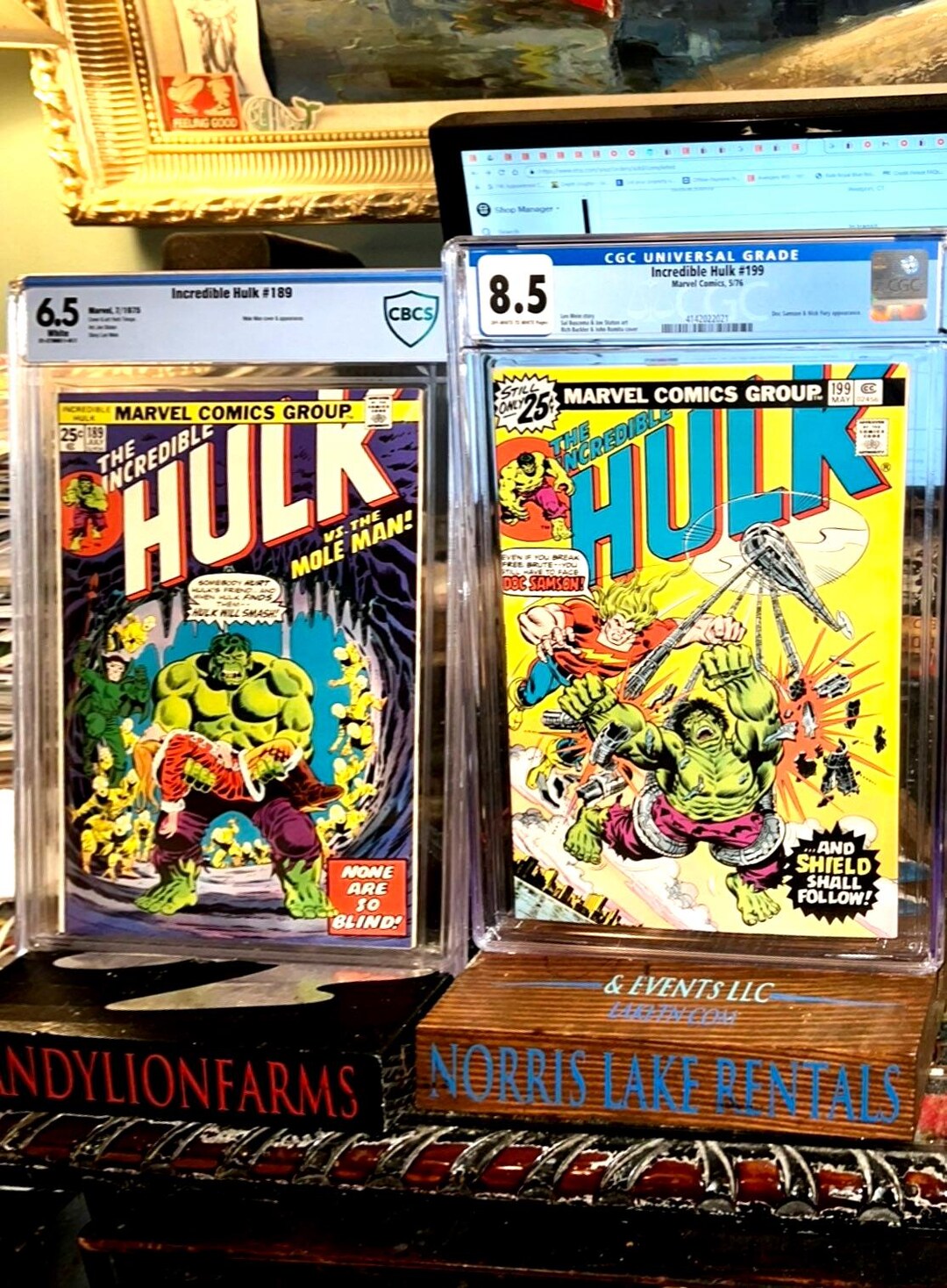 Incredible Hulk #189 and #199 (1962-1999 1st Series) Marvel Comics. 189 ...