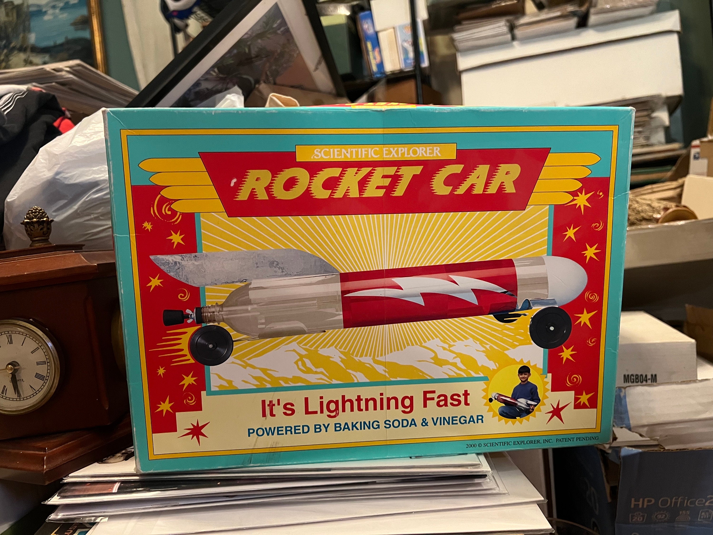 Baking Soda And Vinegar Rocket Car